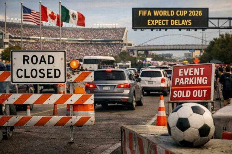 2026 FIFA World Cup Traffic Guide: Road Closures, Parking Tips ...